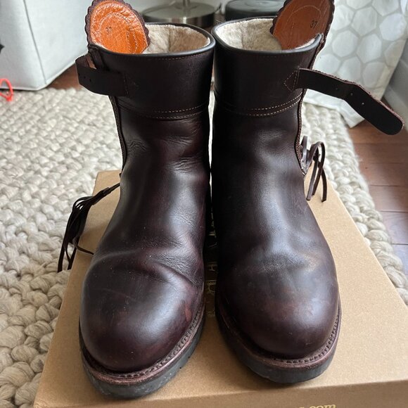 Penelope Chilvers | Shoes | Penelope Chilvers Cropped Woollined ...